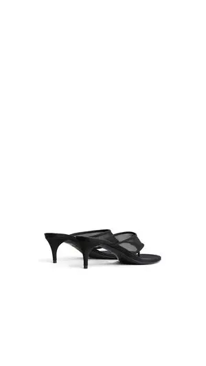 Alaïa Thong High-heeled Sandals - Black