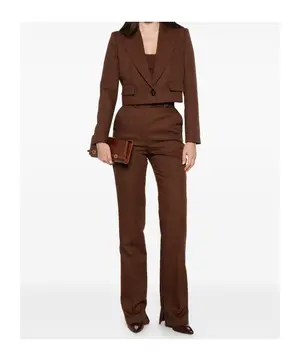 Elisabetta Franchi Pleated Casual Trousers