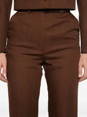 Elisabetta Franchi Pleated Casual Trousers