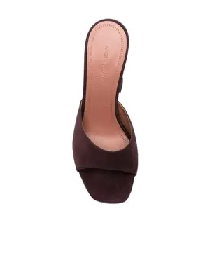 Amina Muaddi Square-toe High-heeled Sandals