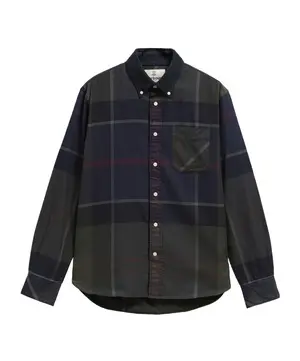 Barbour Tartan Check Long Sleeve Shirt - Shadow Classic