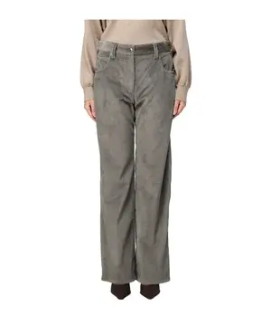 Brunello Cucinelli Corduroy Straight-leg Trousers - No