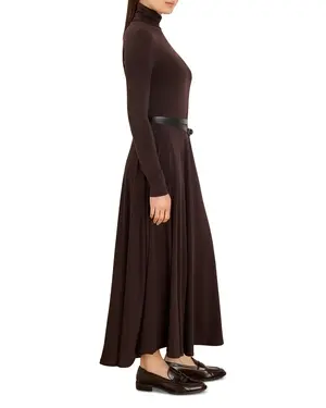 NIC+ZOE Victoria High Neck Belted Dress - Java