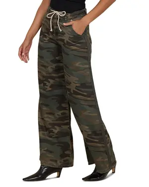 Vintage Havana Forest Wide Leg Pants