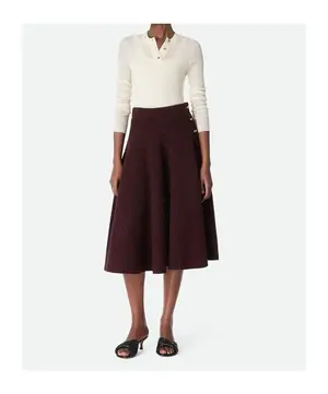 Bottega Veneta Wool Bouclé Skirt