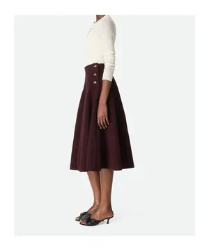 Bottega Veneta Wool Bouclé Skirt