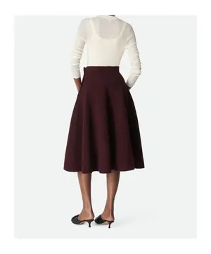 Bottega Veneta Wool Bouclé Skirt
