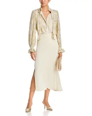 Kobi Halperin Niosha Tie Neck Blouse