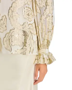 Kobi Halperin Niosha Tie Neck Blouse