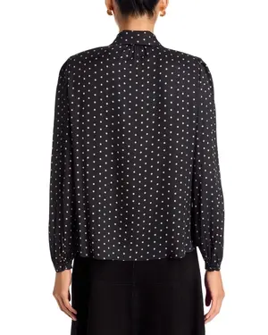 Kobi Halperin Julian Silk Blend Printed Blouse