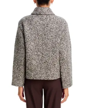 Eileen Fisher Wool Blend Marled Jacket