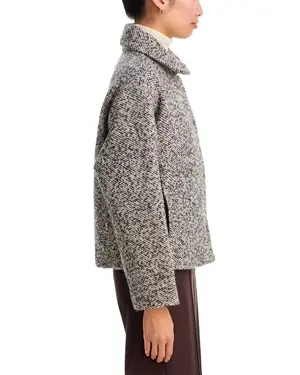 Eileen Fisher Wool Blend Marled Jacket
