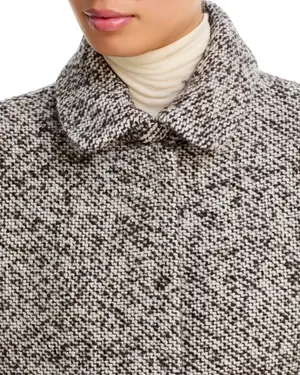 Eileen Fisher Wool Blend Marled Jacket