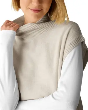 Eileen Fisher Felted Wool Turtleneck Sweater