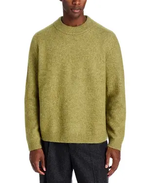 A.p.c. Dylan Relaxed Fit Crewneck Sweater - Light Khaki