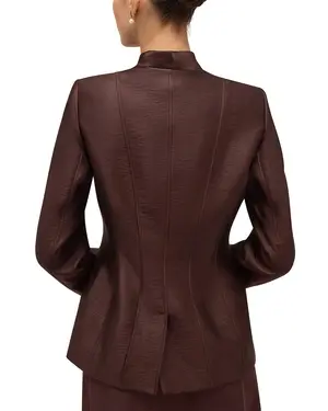 HOBBS LONDON Davenport Concealed Placket Jacket