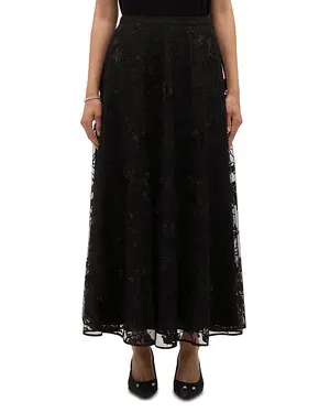HOBBS LONDON Addlington Sequin Embellished Skirt