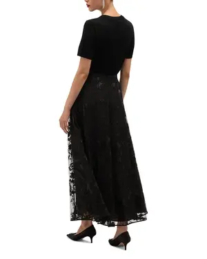 HOBBS LONDON Addlington Sequin Embellished Skirt
