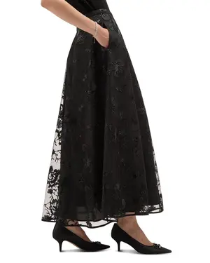 HOBBS LONDON Addlington Sequin Embellished Skirt