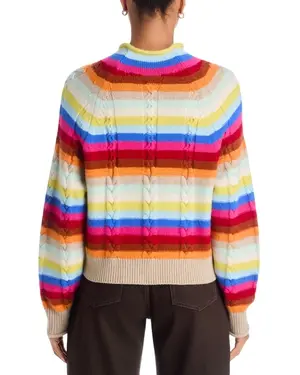 MOTHER The Concert Hickey Wool Sweater