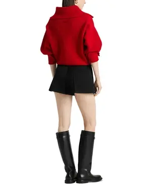 Givenchy Pinch Leather Knee High Boots