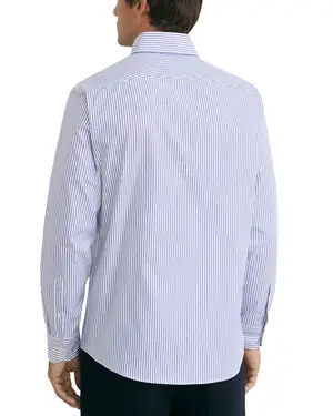 REISS Jackson Cotton Tailored Stripe Shirt