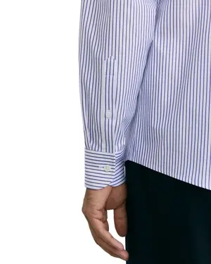 REISS Jackson Cotton Tailored Stripe Shirt