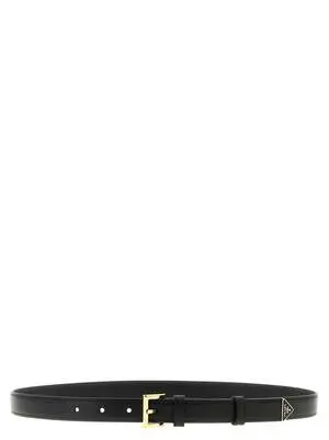 Prada Leather Belt - Black