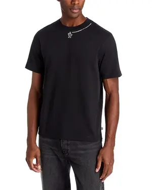 Moncler Grenoble Graphic Short Sleeve Tee - Black