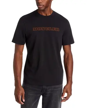 Moncler Embroidered Logo Short Sleeve Tee