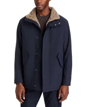 Herno Fleece Lined Car Coat