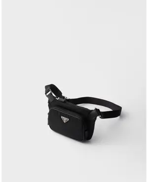 Prada Re-nylon And Saffiano Leather Shoulder Bag