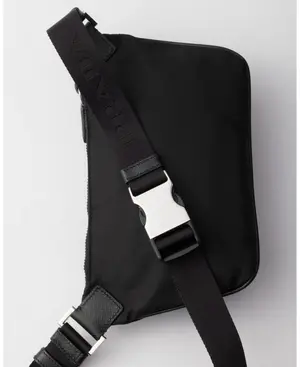 Prada Re-nylon And Saffiano Leather Shoulder Bag