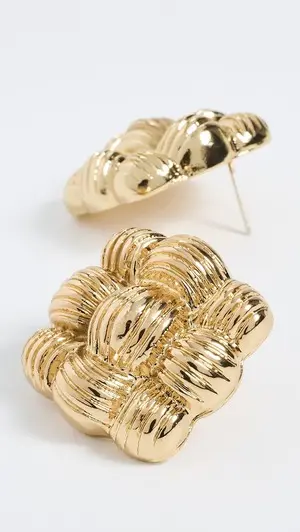 Shashi Tresse Stud Earrings