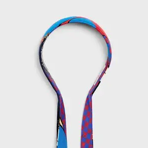 Celine Foulard Headband In Silk