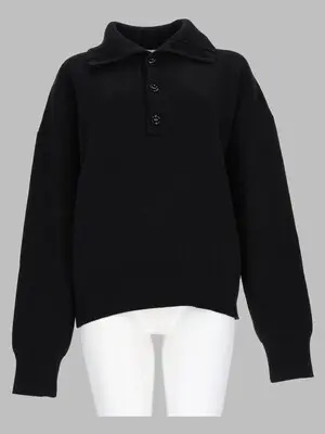 AMI Paris Maglia In Lana Con Bottoni