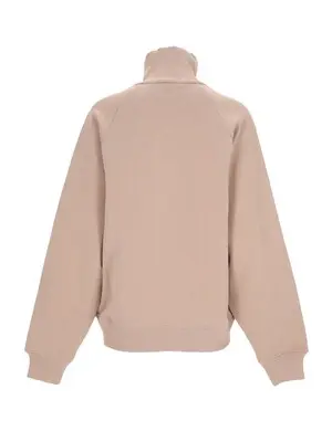 AMI Paris Felpa Con Logo Ricamato