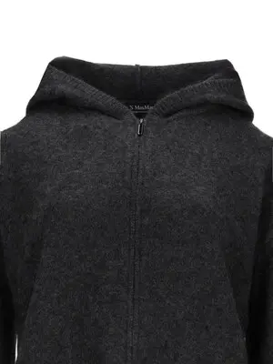 Max Mara Cardigan In Filato Yak - Grey