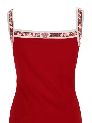 Versace Abito Con Motivo Jacquard
