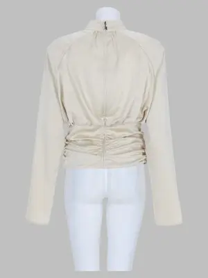 ROTATE BY BIRGER CHRISTENSEN Top Arricciato A Manica Lunga