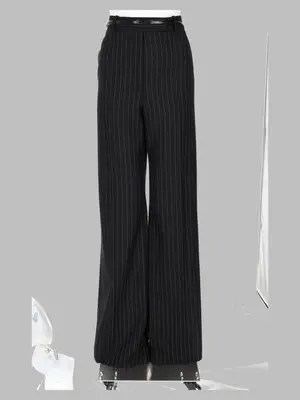 TOM FORD Pantalone Ampio Svasato A Grana Fine