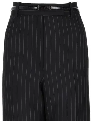 TOM FORD Pantalone Ampio Svasato A Grana Fine