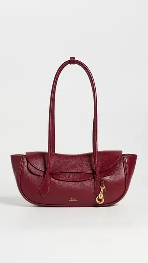 Polo Ralph Lauren Shiny Tumbled Blaze Shoulder Bag