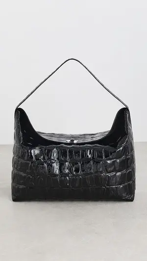 Christopher Esber Turnlock Embossed Grande Shoulder Bag