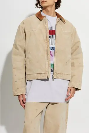 Balenciaga Vintage’-effect Insulated Jacket - Cream