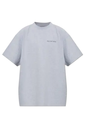 Balenciaga Logo T-shirt - Grey