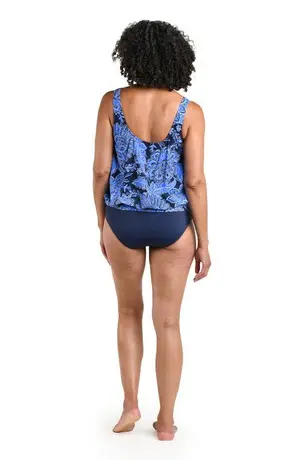 MAXINE OF HOLLYWOOD Beyond The Atlantic Blouson Tankini Top