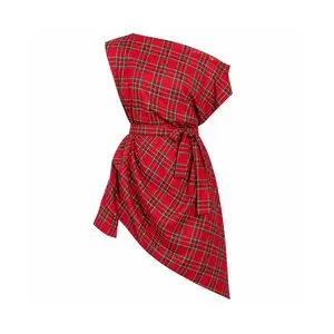 STUART TREVOR Pirate Dress – Tartan
