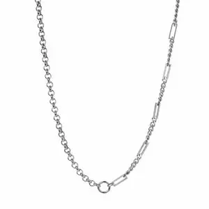 HOOPS + CHAINS LDN Lauryn Chain - Silver