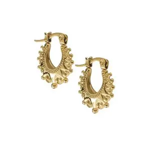 HOOPS + CHAINS LDN Tiny Joy Huggies - Gold